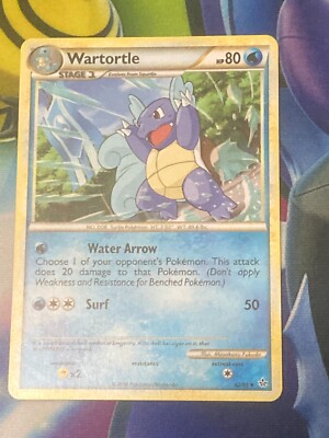 WARTORTLE 42/95 POKEMON CARD UNLEASHED LP/NM | eBay