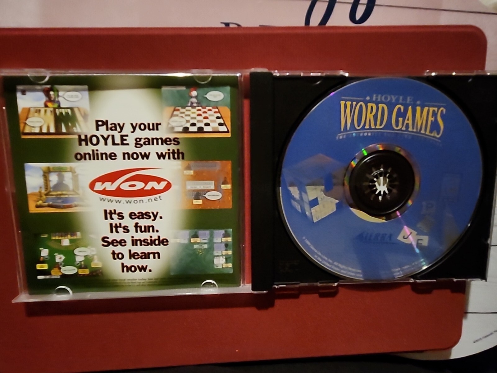 Hoyle Word Games Sierra Attractions 1999 PC Game B551 Vintage Computer CD ROM | eBay