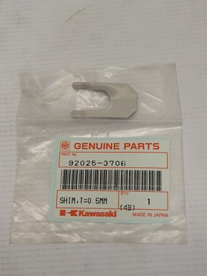 NOS KAWASAKI 92025-3706 ENGINE MOUNT SHIM T=0.5MM JS300 JS650 JS440 ...