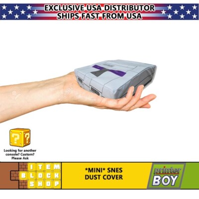 MINI Super Nintendo SNES System Console System Dust Cover Vinyl | eBay
