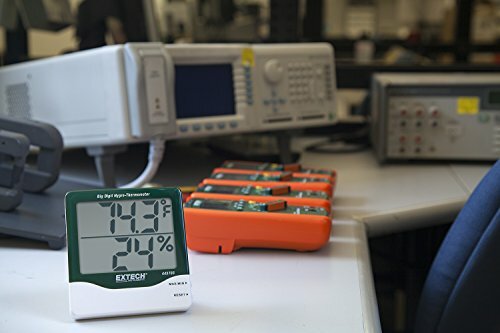 Extech - 445703 Digit Thermometer Green and Gray | eBay