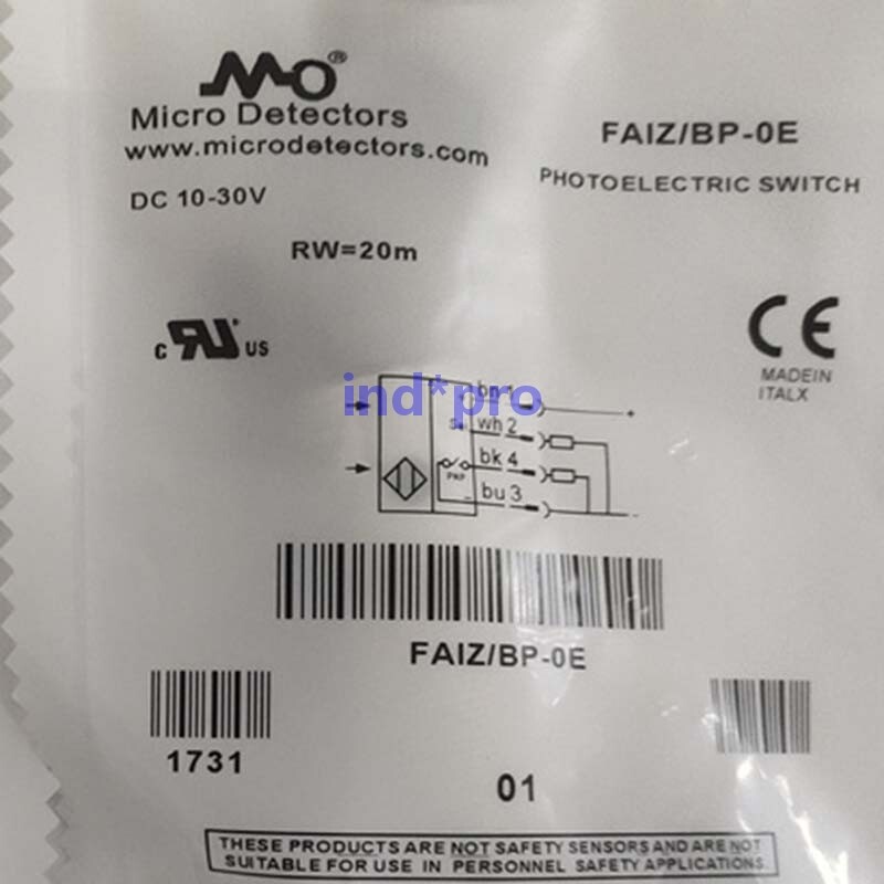1PCS New FAIZ/BP-0E Micro Detectors DC10-30V RW=20M | eBay