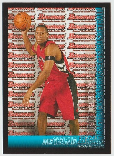 2005-06 Bowman Basketball #114 Joey Graham RC - Toronto Raptors | eBay