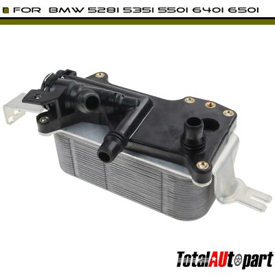 Transmission Oil Cooler Assembly for BMW 528i 535i 550i 640i 650i ...