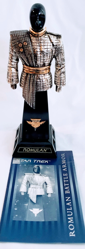 FRANKLIN MINT ROMULAN BATTLE ARMOR STAR TREK NEW CONDITION in box! | eBay