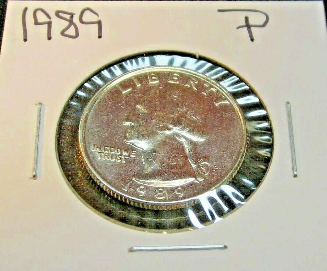 1989 (P) Philadelphia Washington Clad Quarter - Uncirculated | eBay