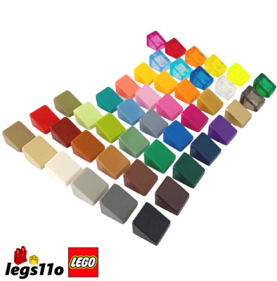 LEGO 54200 / 50746 - Pack of 1x 2x 4x 8x - NEW Slope Tile 1x1 (31 ...