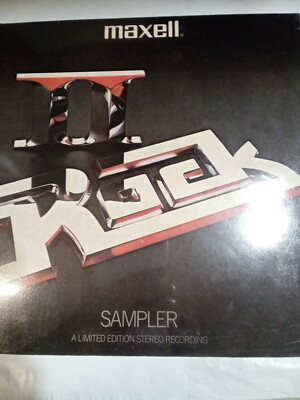Maxell Rock II Sampler LP Record Various Vinyl 33 RPM Sealed | eBay