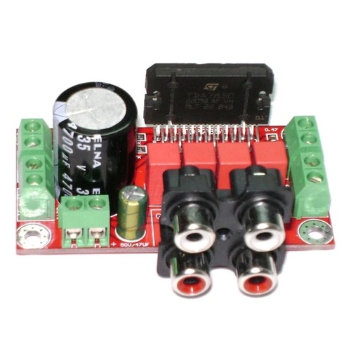 TDA7850 4700UF/35V 4-8Ω DC12V-14.4V 4 Channel 50W*4 Car Amplifier Board ...