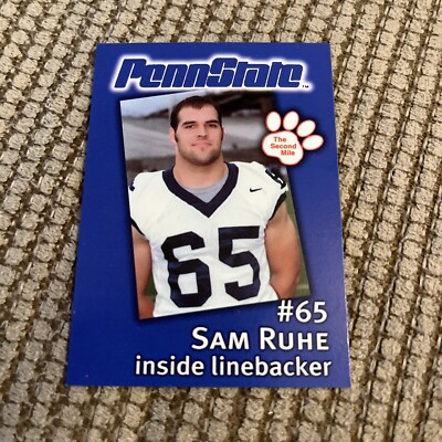 2002 The Second Mile Penn State Nittany Lions Sam Ruhe | eBay