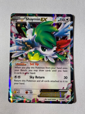 Shaymin EX - Roaring Skies 77/108 Pokemon TCG - LP | eBay