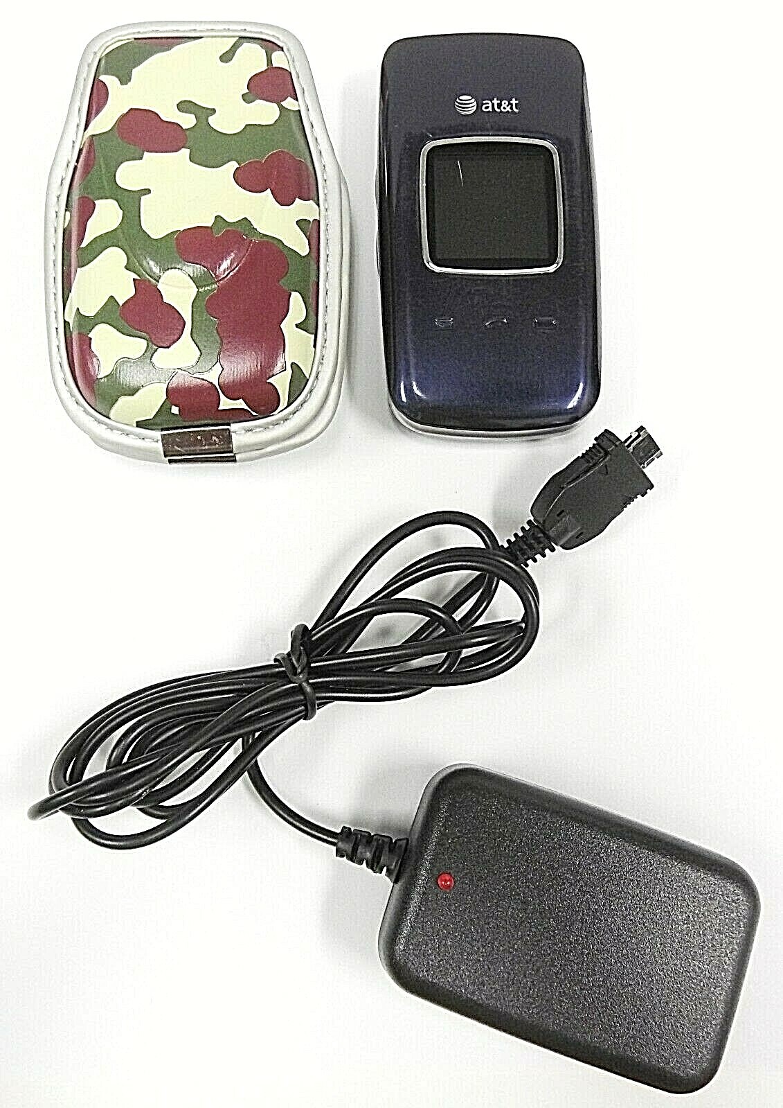 Pantech Breeze 2 II P2000 - Blue & Silver ( AT&T ) Cellular Flip Phone ...