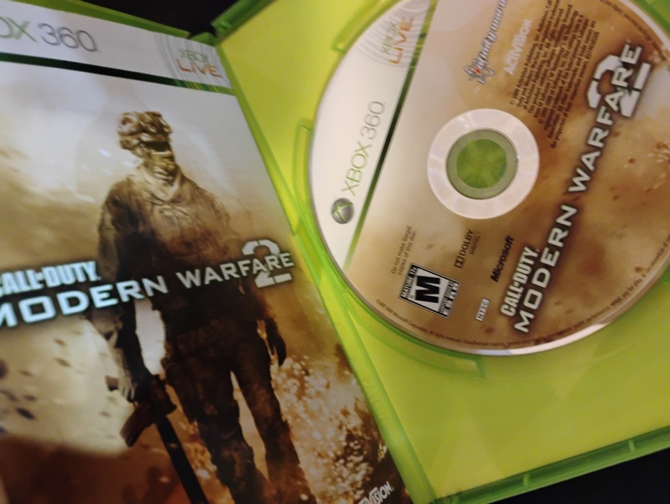 Xbox Game Lot Call Of Duty Modern Warfare 2 Amped Shellshock Nam Tested ...