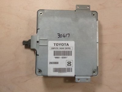 05 TOYOTA COROLLA AT ECM ECU COMPUTER 89661-02D01 | eBay