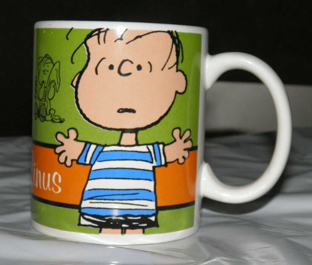 Peanuts Mug Evolution Of “Linus” Coffee/Tea Mug Gibson 60th Anniversary ...