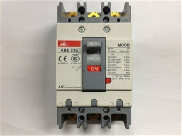 1Pcs New Ls Circuit Breaker ABE53B 3P 50A fm | eBay