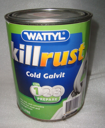 Wattyl Killrust Cold Galvit, 1ltr Can "PICK UP ONLY" Rooty Hill NSW | eBay