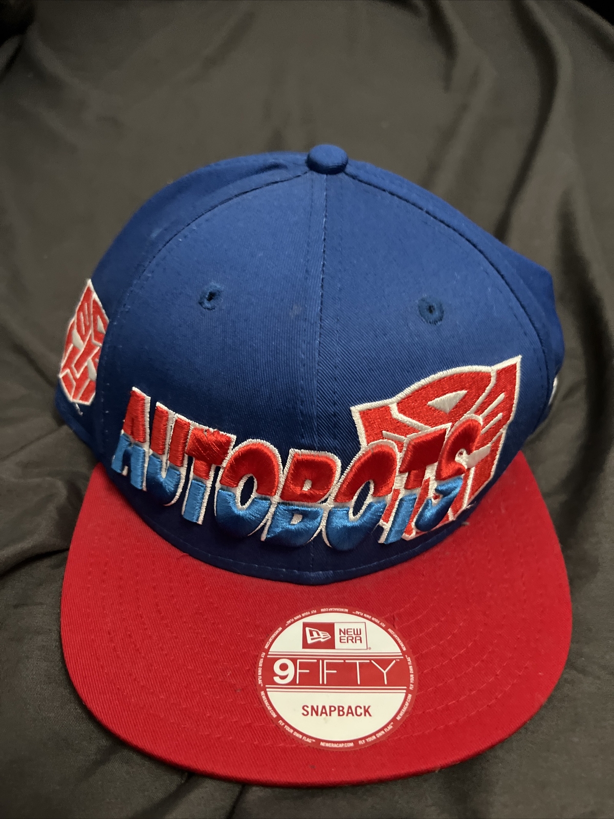 AUTOBOTS Transformers New Era 9Fifty Red Blue Snapbac… - Gem