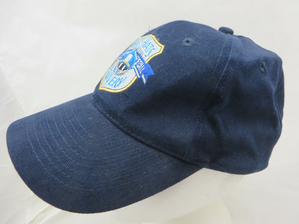 Blue Hats baseball cap hat adjustable v Beyond the Call Bravery police ...
