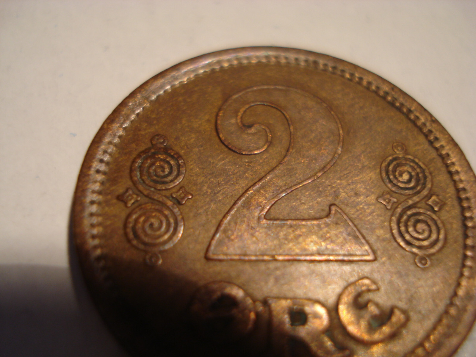 1915 Denmark 2 Ore VBP GJ KM813 World Coin USA Bronze | eBay