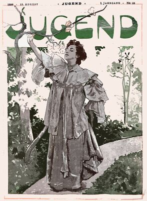 Decoration Poster.Wall art.Home room design.Jugend.Youth mag cover ...