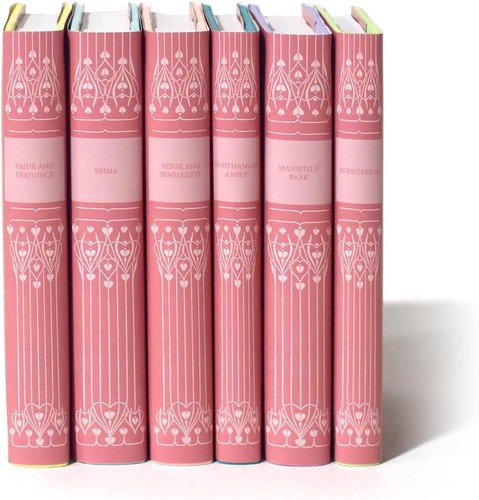 Juniper Books Jane Austen Book Set | & Covers Included Standard, Pink ...