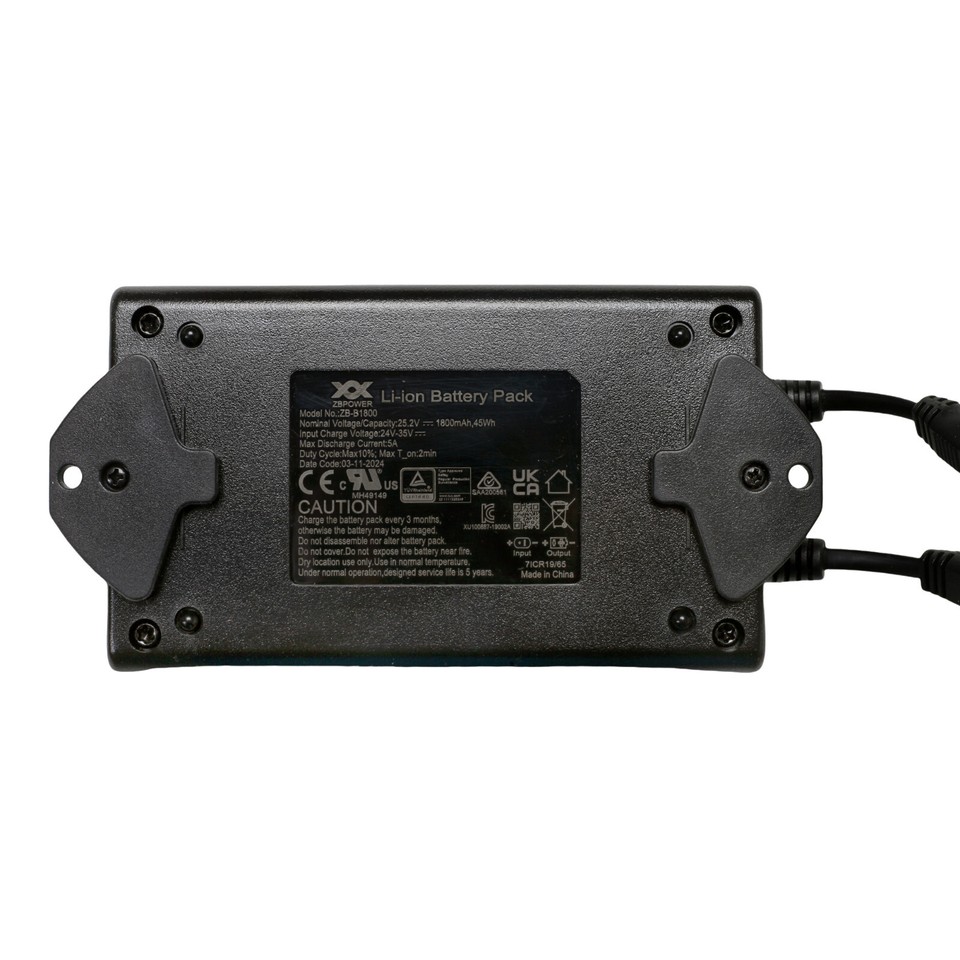 Recliner ZBPOWER Rechargeable Battery Pack ZB-B1800 Kits with Wall ...