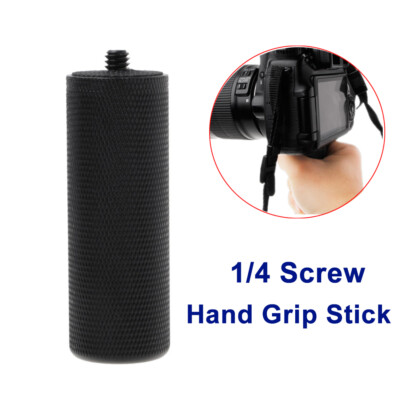1/4'' Metal Handle Hand Grip Stabilizer Stick For LED Flash Light Video ...