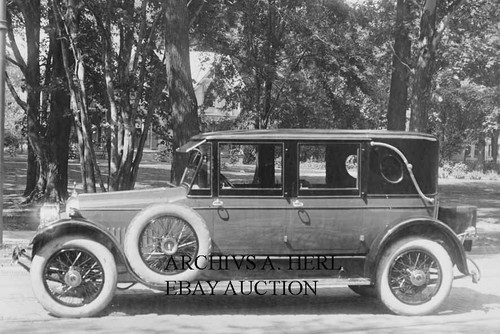 Cunningham Model V-4 limousine 1922 automobile photo photograph | eBay