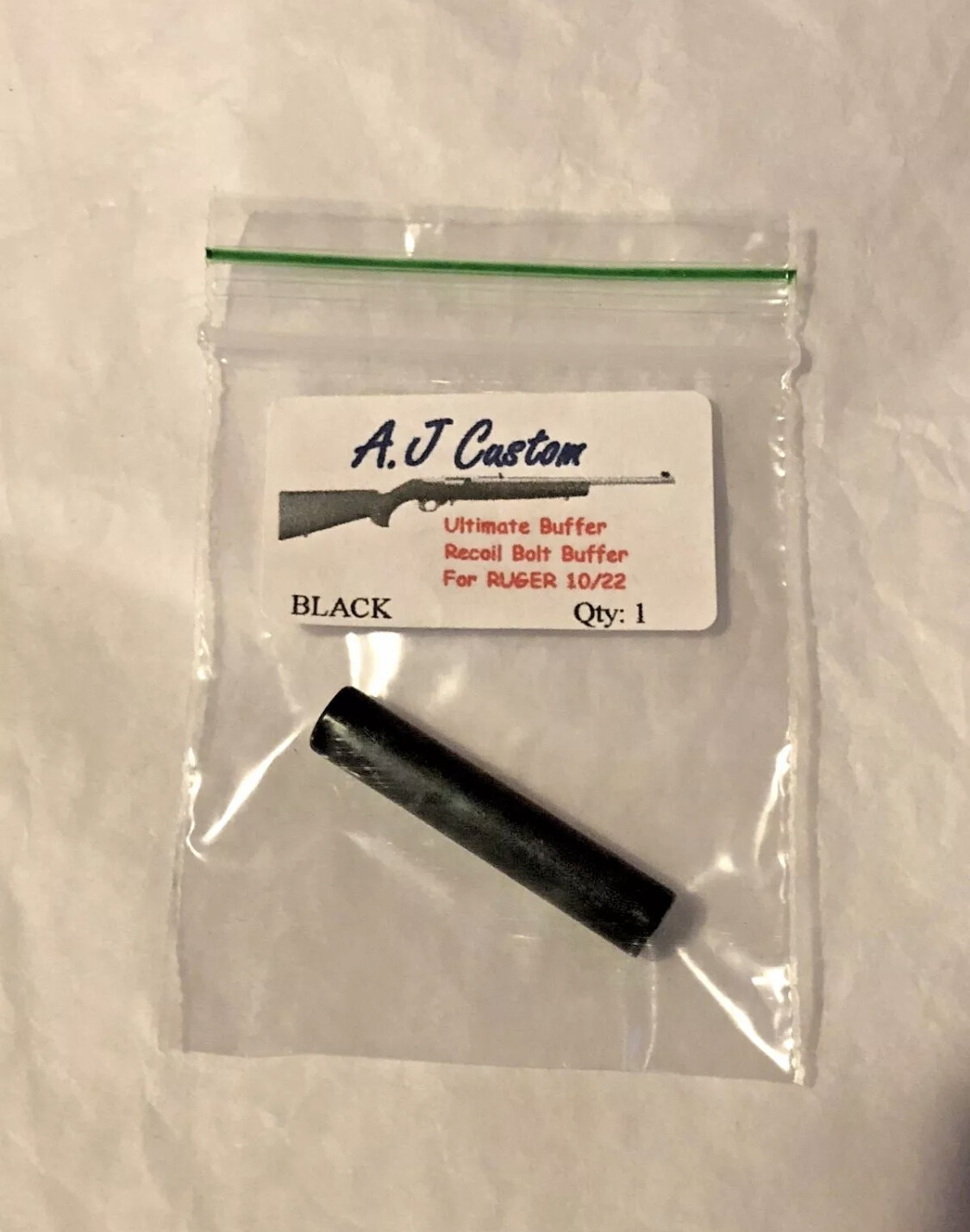 A.J CUSTOM TOUGH BUFFER + Ultimate Buffers X 4 FOR RUGER 10/22 BEST ...