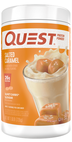 Protein Powder, Salted Caramel, 26g Protein, 1.6 lb, 25.6 oz | eBay
