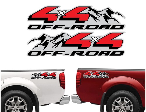 fit nissan frontier offroad 4X4 RAM 1500 F150 Silverado Sierra decal ...