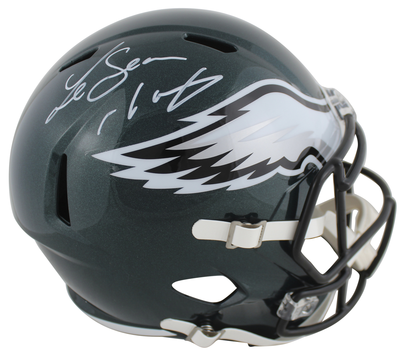 Eagles LeSean McCoy Authentic Signed Full Size Speed Rep Helmet JSA ...