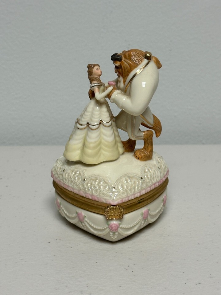 Disney Lenox Beauty And The Beast Loves First Touch Romance Treasure ...