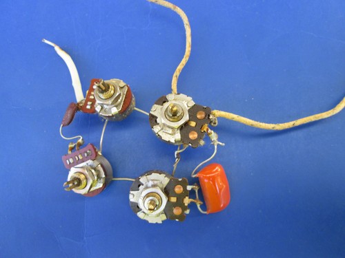 VINTAGE 1965 Harmony DeArmond Pickup Guitar MINI-D TONE/VOLUME CTS POT ...