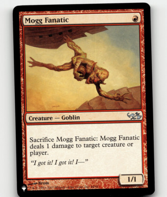 MTG Mogg Fanatic Mystery Booster - Duel Decks Anthology, Elves vs ...