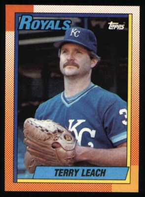 1990 Topps #508 Terry Leach Royals 8 - NM/MT | eBay