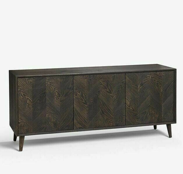 Gallery Pippard Mirrored Console Table - Black for sale online | eBay UK