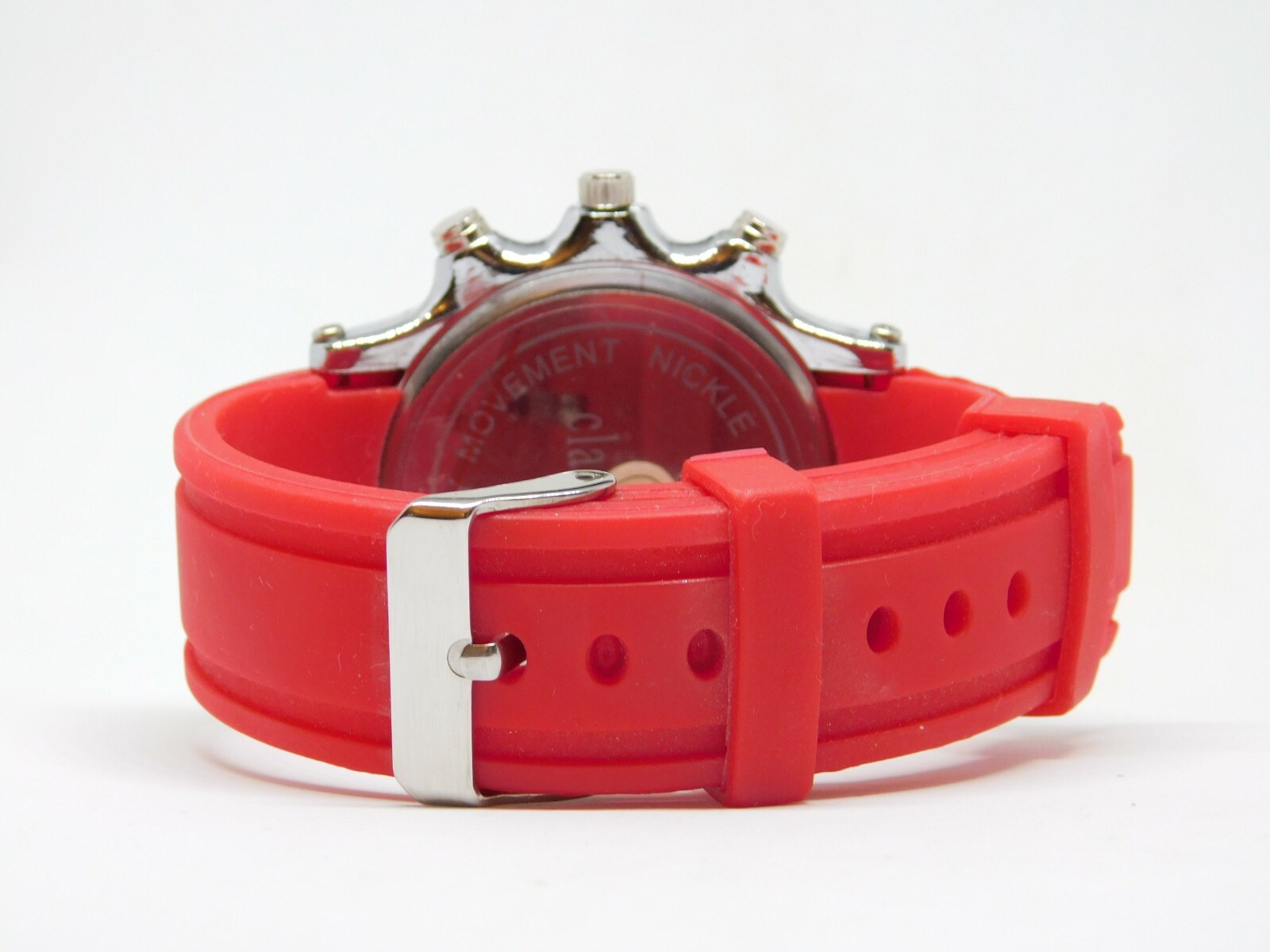 Classique Tachymeter Red Tone Band Quartz Analog Men's Fashion Watch ...