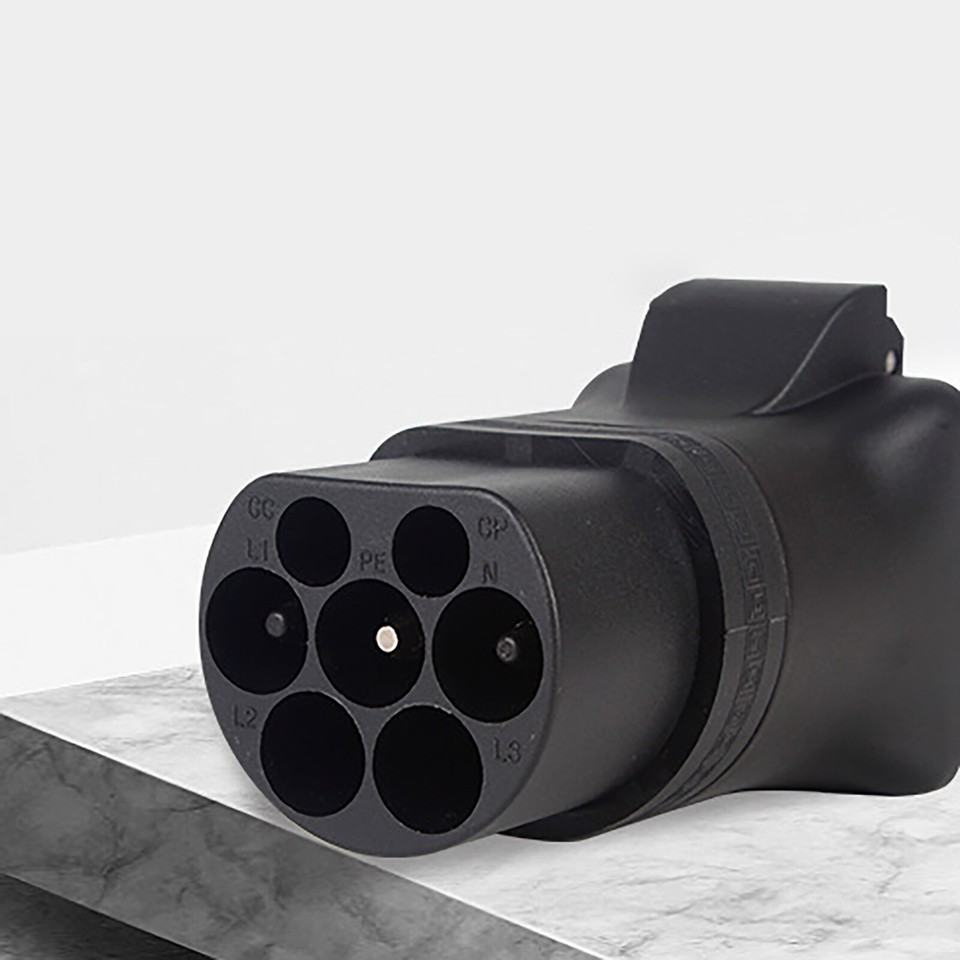 Type 2 Male to EU Universal Socket Type2 16A EV Charger Adapter ...