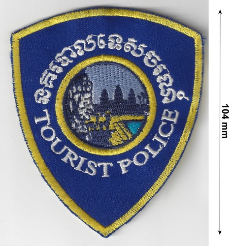 Cambodia Tourist National Police Officer Uniform Sleeve Patch New | eBay