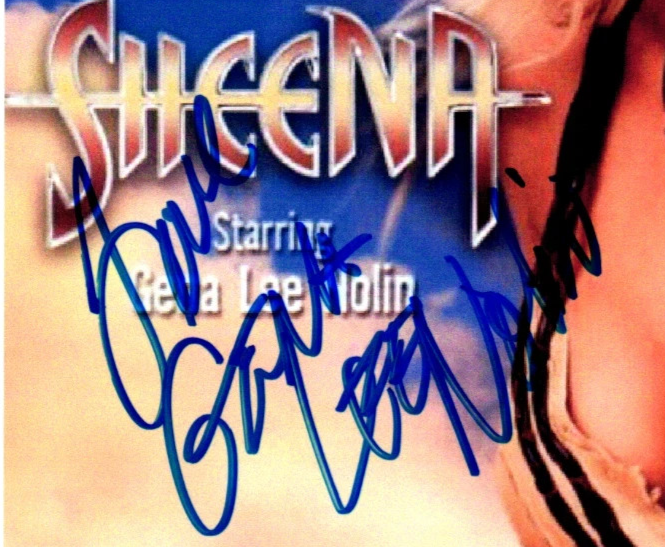 Gena Lee Nolin Signed 8.5x11 Photo Sheena Baywatch Price is Right Model ...