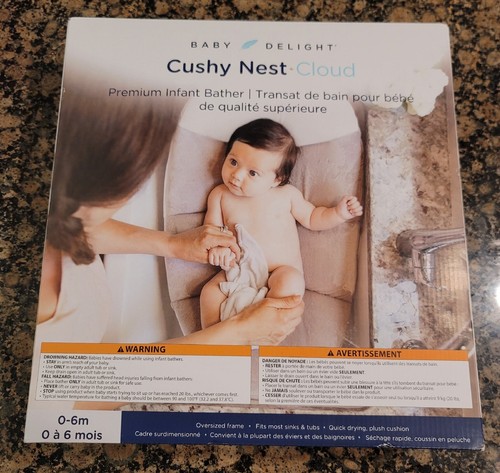 Baby Delight Cushy Nest Cloud Premium Infant Bather NEW | eBay