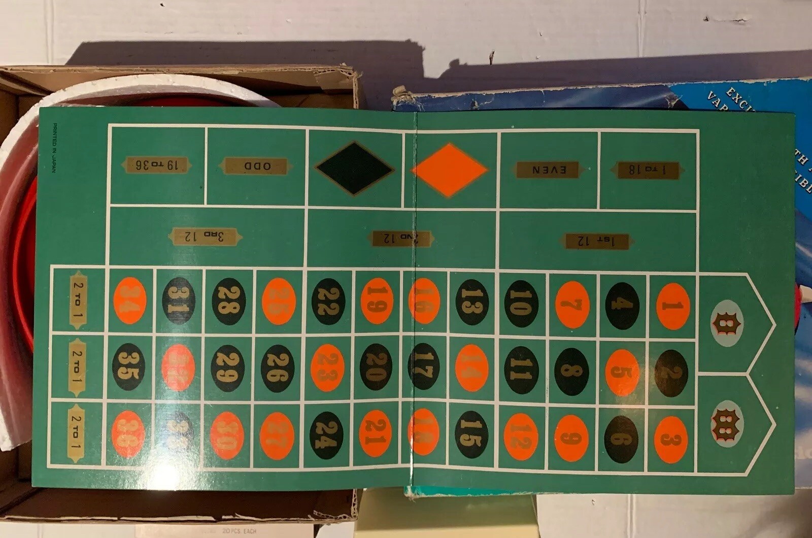 Vintage WACO Electro Automatic Roulette Game Made in Japan~ Roulette ...