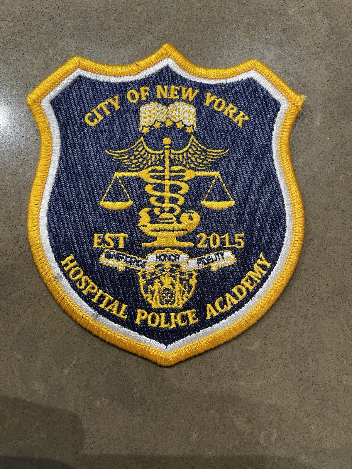 NYC HOSPITAL POLICE Recruit patch NYPD City Of New York | eBay