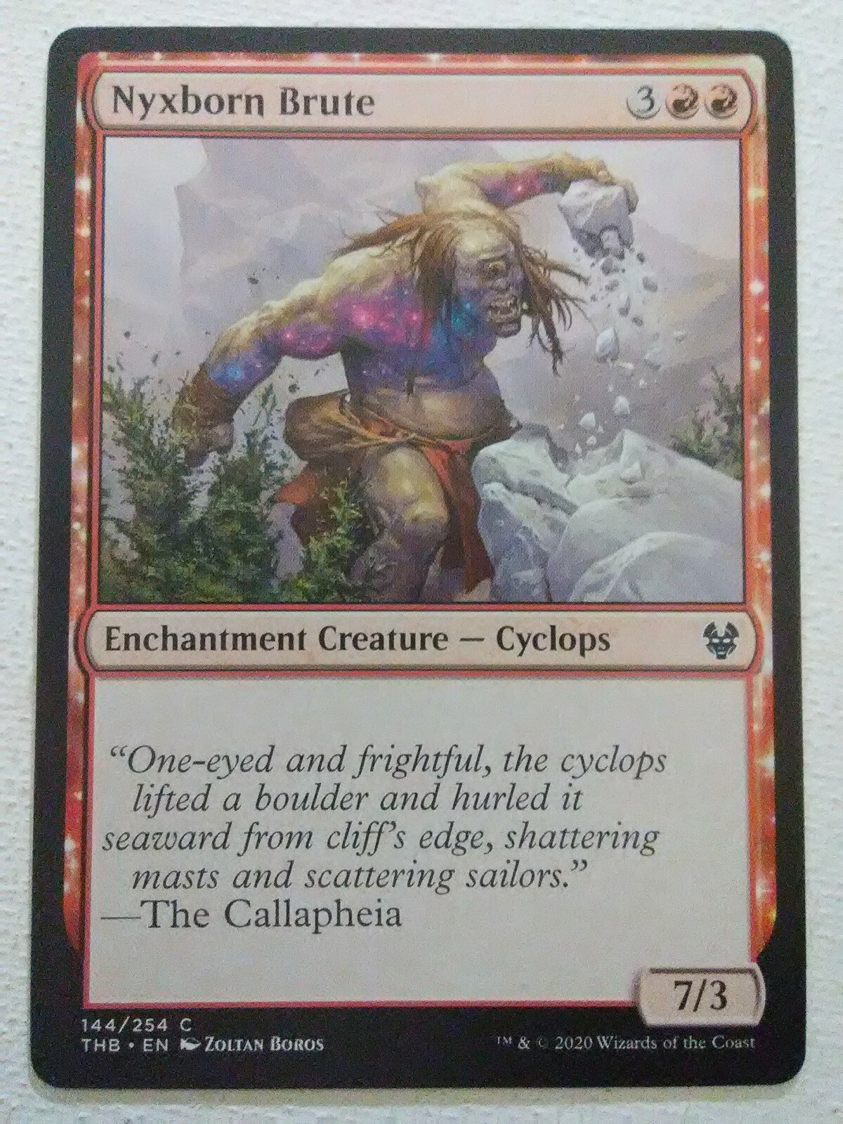 MTG Nyxborn Brute Theros Beyond Death 144/254 Regular Common | eBay