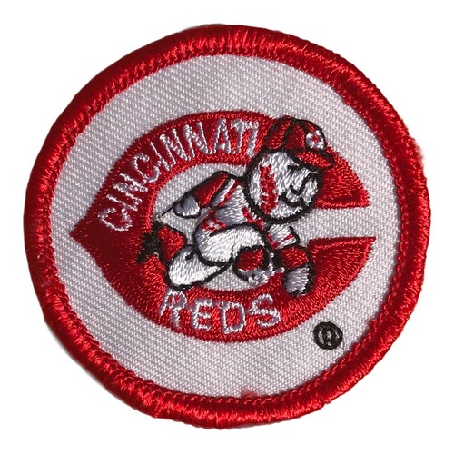 1990'S ERA CINCINNATI REDS MLB BASEBALL VINTAGE 2" ROUND TEAM LOGO ...