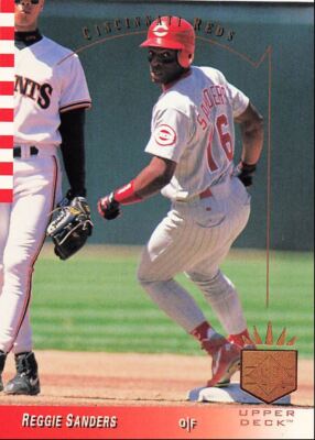 1993 SP Reggie Sanders Cincinnati Reds #216 | eBay