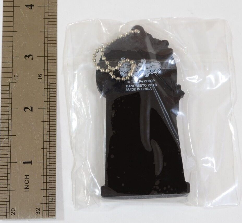 Re:Zero Ram Kyun chara Rubber Keychain strap Anime B5296 | eBay
