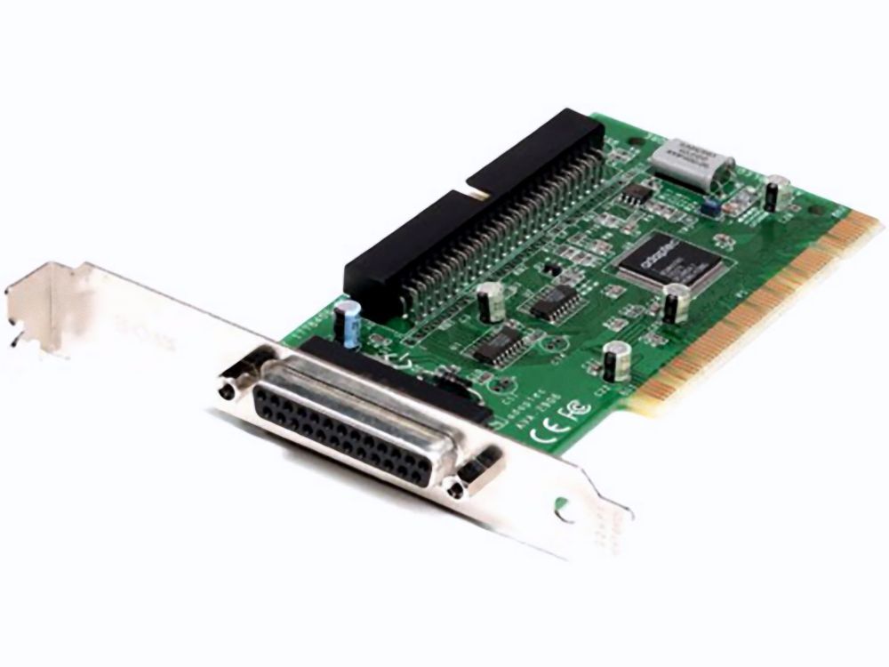 Adaptec AVA-2903B 50-Pin SCSI 25-Pin Se Epson Controller Board PCI Card ...